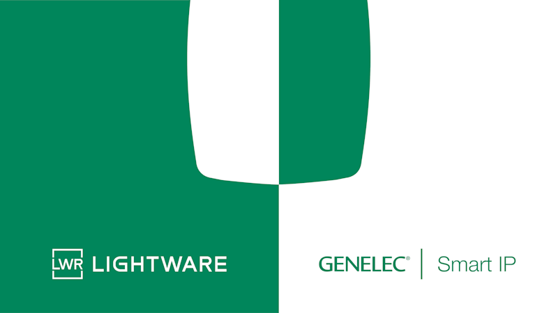 Genelec and Lightware optimise audio control for corporate AV systems