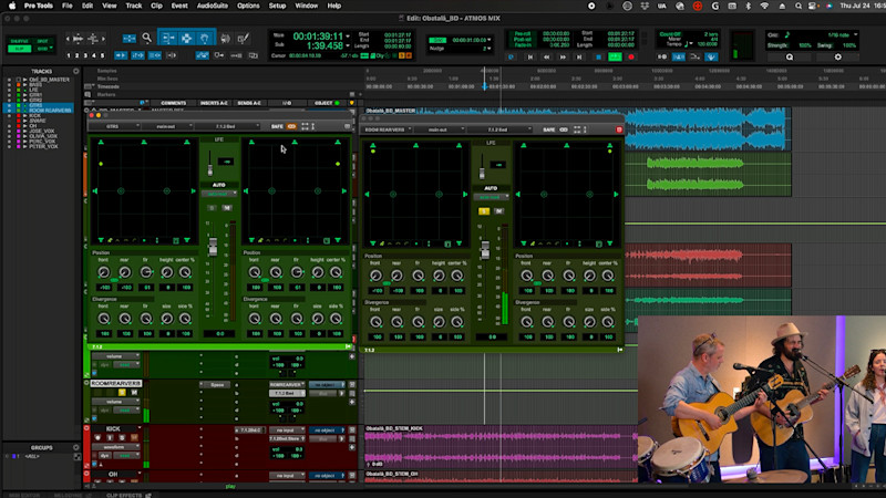 Mixing Peter More's Artist Room Session in Dolby Atmos with Matt Boerum ...
