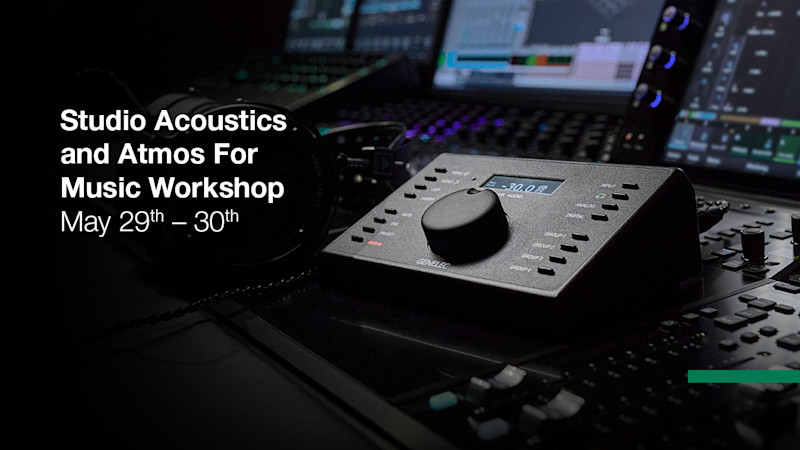 Studio acoustics and Atmos for music workshop - Genelec.com
