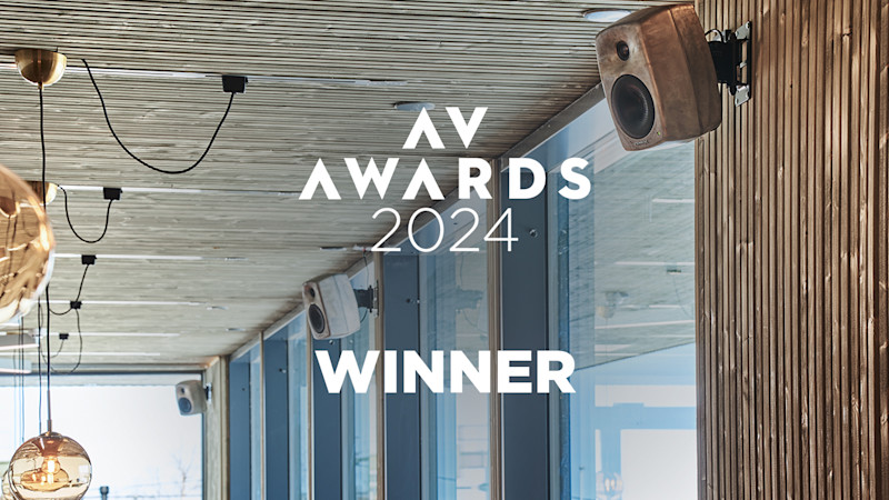 Genelec voitti vastuullisuuspalkinnon 2024 AV Awards -gaalassa