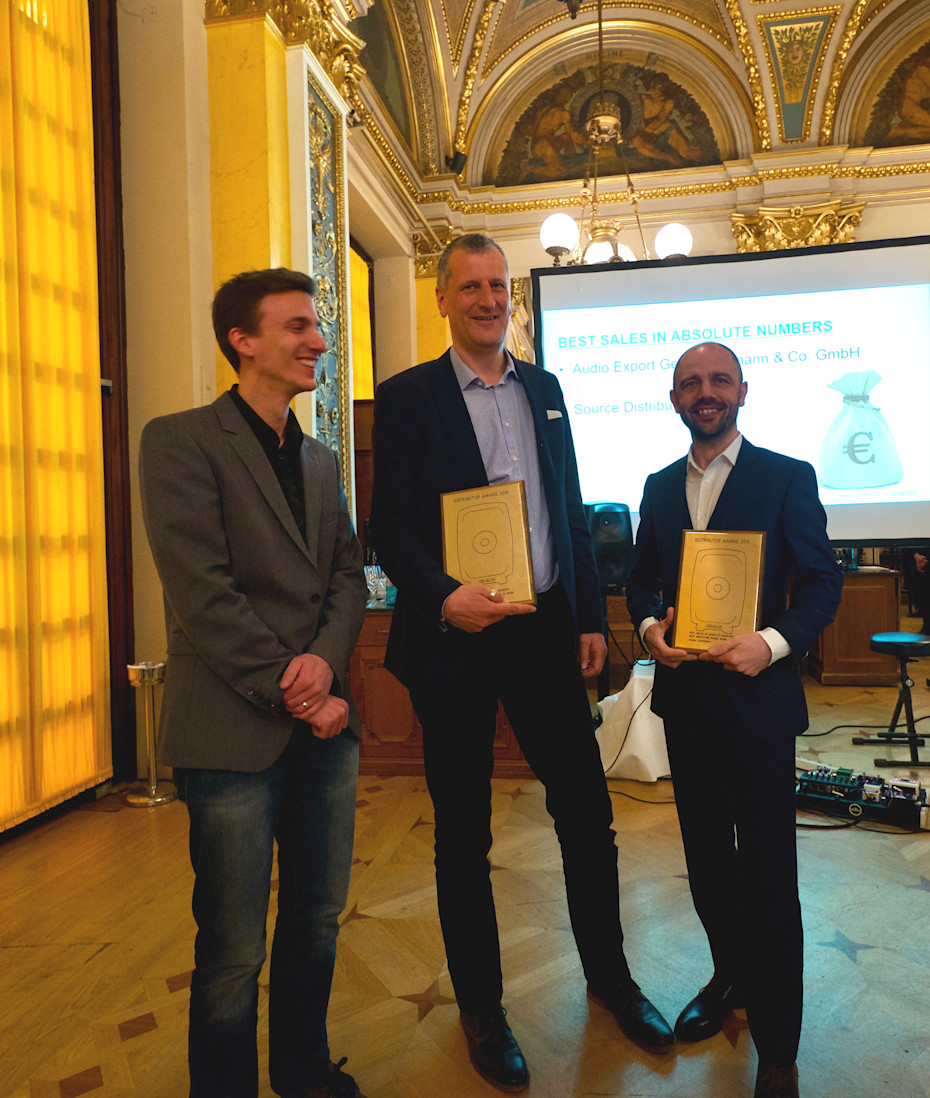 Genelec Distributor Awards Ceremony in Frankfurt - Genelec.com