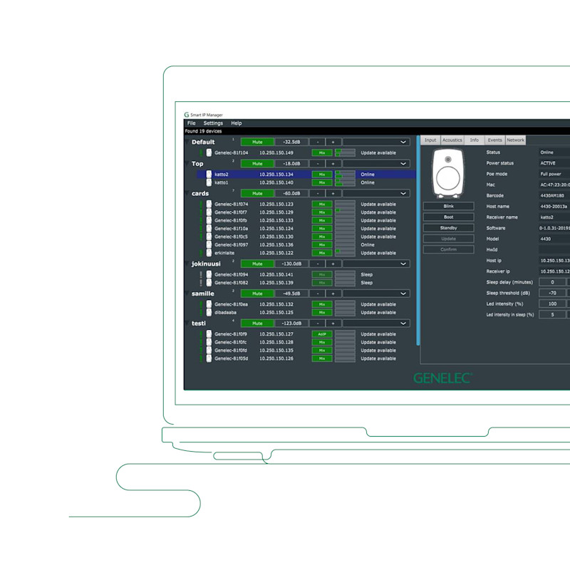 Smart IP Manager - Genelec.com