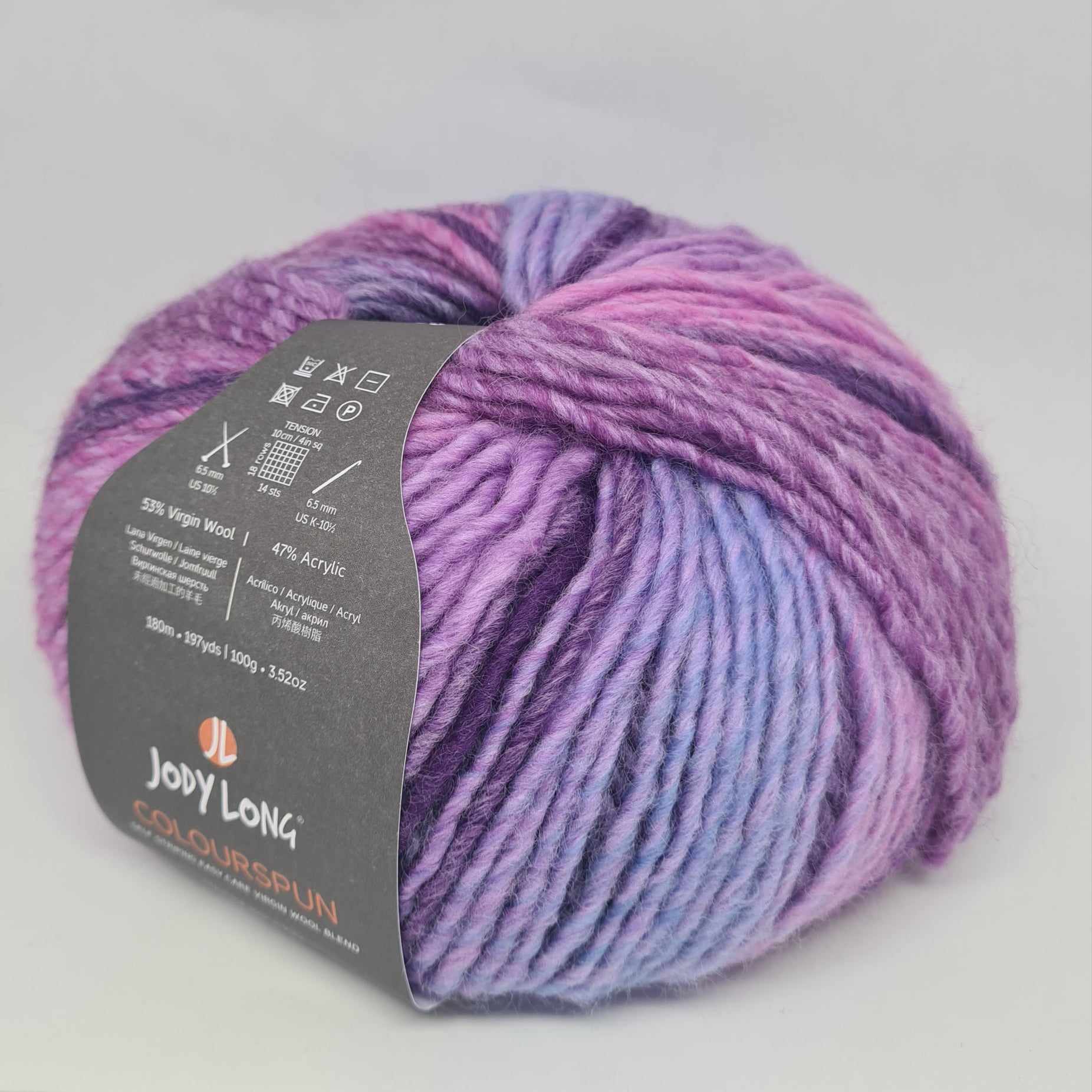 Colourspun - col 1008 - Lavender - Jody Long | Craftee Cottage