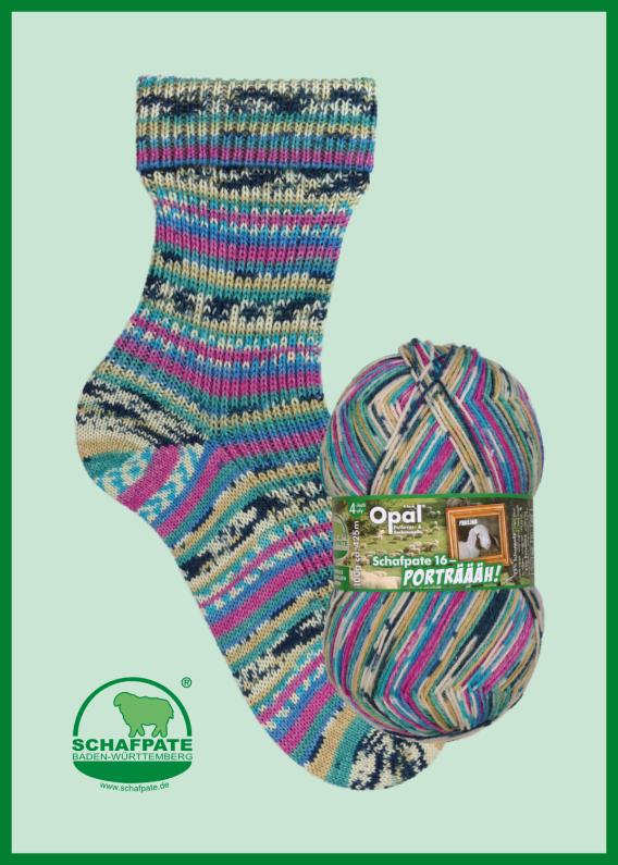 Opal Portrait 11454 - Paulina the stubborn one - Opal Sock yarn ...