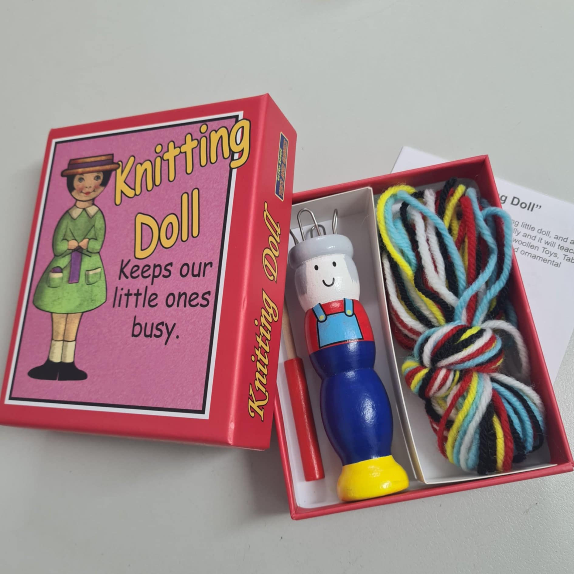 Knitting Nancy Knitting Doll | Craftee Cottage