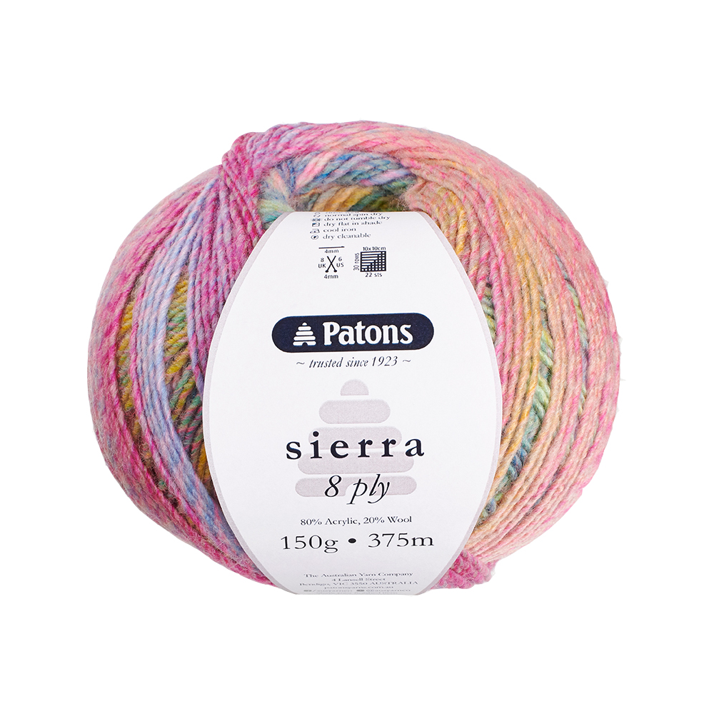 Sierra 8 ply - Patons | Craftee Cottage