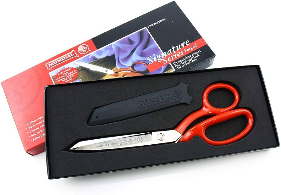 Mundial Serra Sharp Dressmakers Scissors | Craftee Cottage
