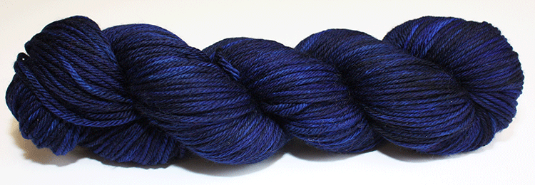 FIORI DK IV hand dyed - 008 - Midnight blue - FIORI | Craftee Cottage