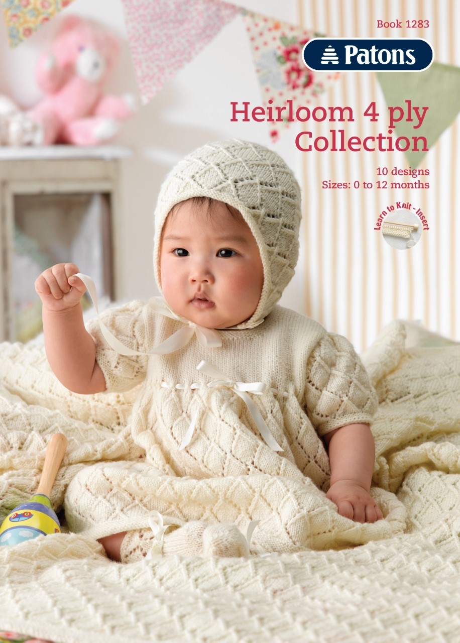 Patons Heirloom Collection book 1283 - Patons | Craftee Cottage