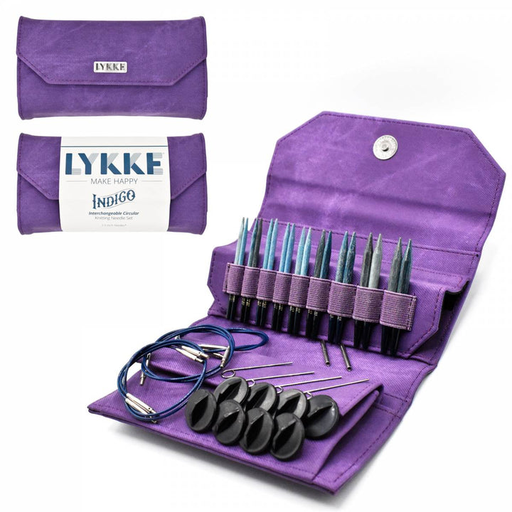 Lykke Indigo 5" Interchangeable Violet Needle Set - Lykke Crafts ...