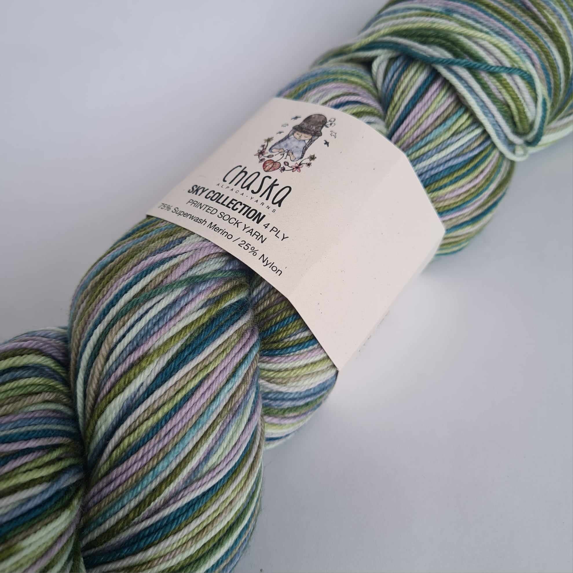 Chaska Sky Collection 4 ply - F800 - Chaska Yarns | Craftee Cottage