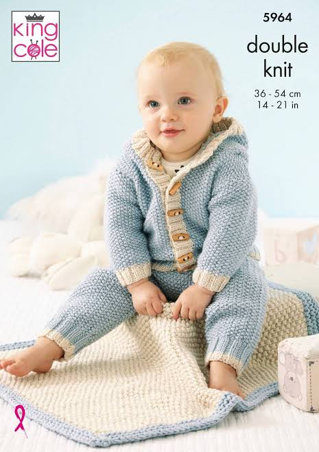 King Cole DK Baby pattern leaflet 5964 - King Cole | Craftee Cottage