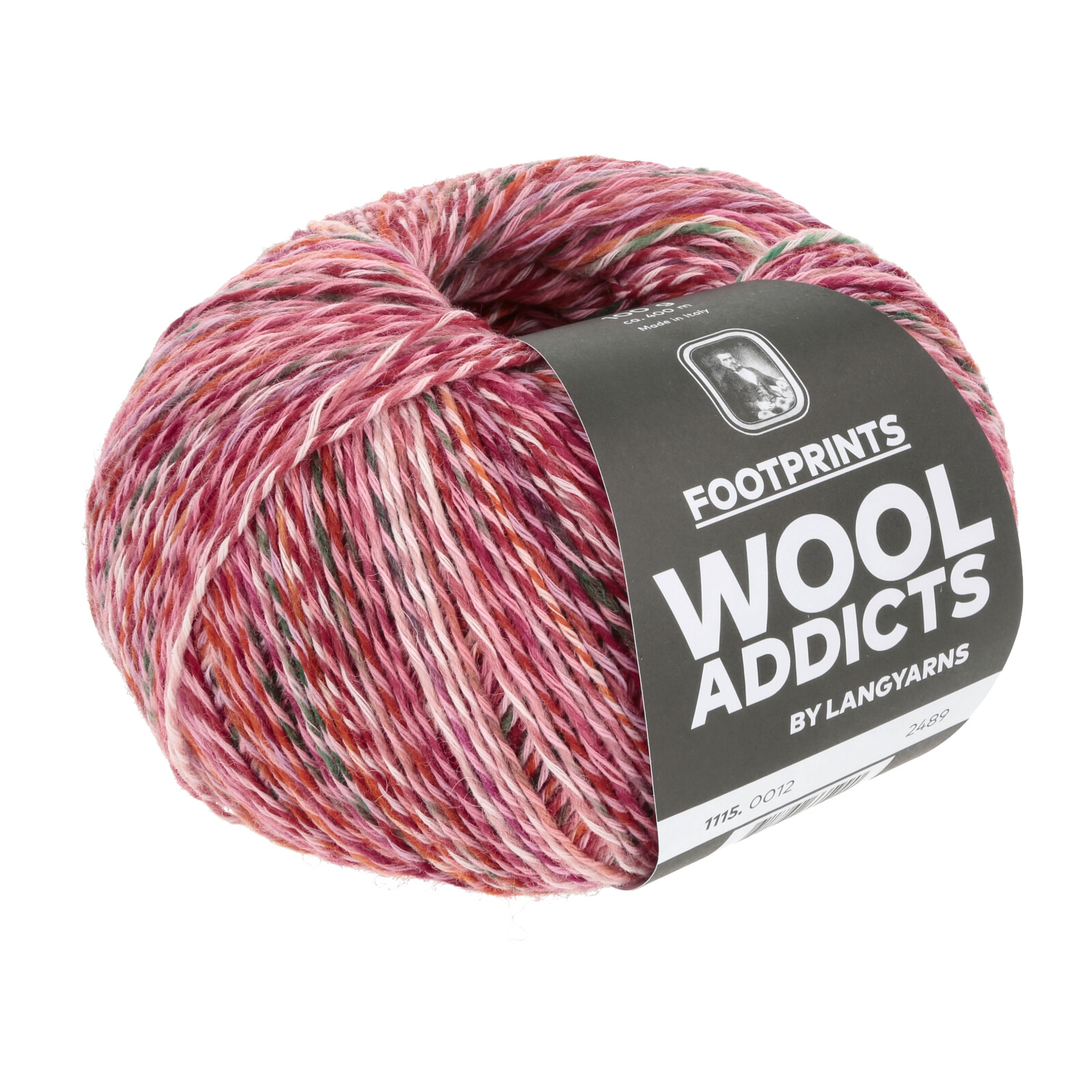 Wool Addicts Footprints - 012 - blush pink multi - Wool Addicts by Lang ...