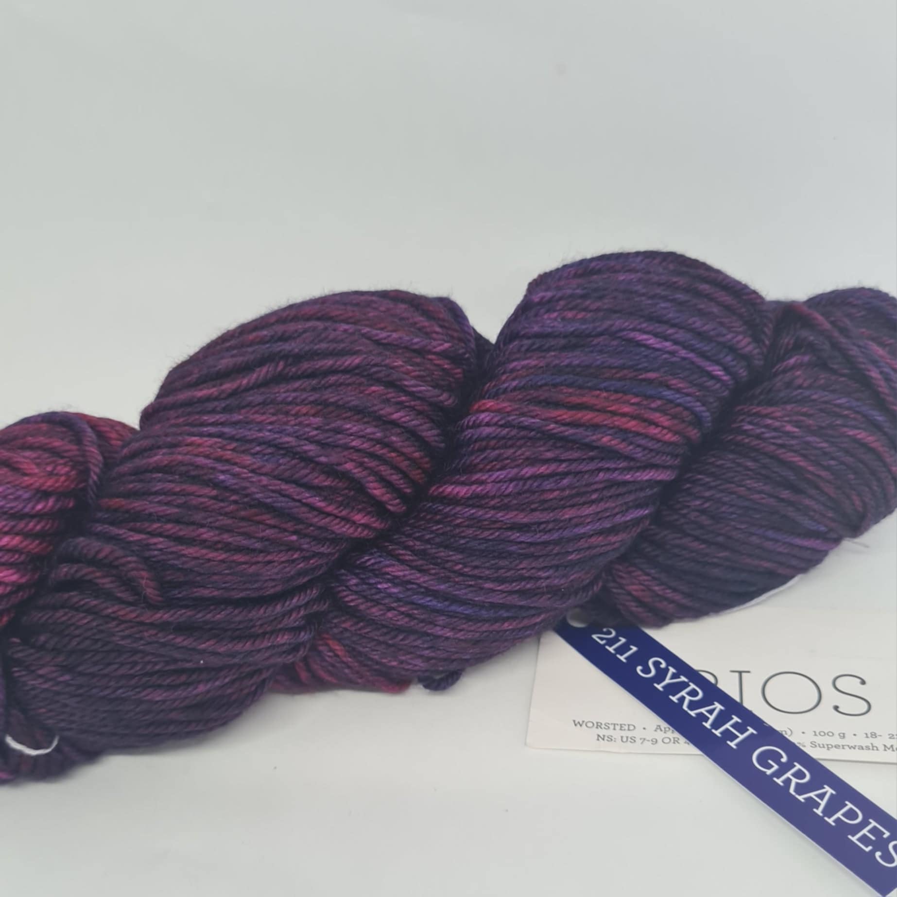 Rios - 211 - Syrah grapes - Malabrigo Yarns | Craftee Cottage