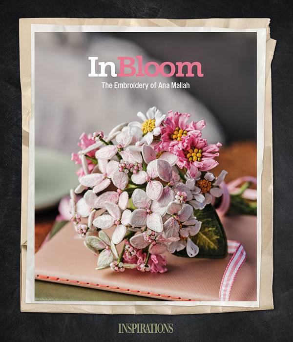 In Bloom by Ana Mallah Embroidery book | Craftee Cottage