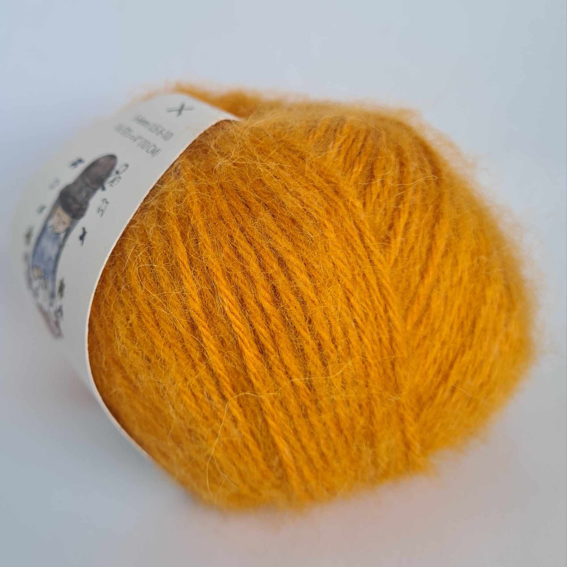 Alpaca Air - col 8071 - Burnt Orange - Chaska Yarns | Craftee Cottage