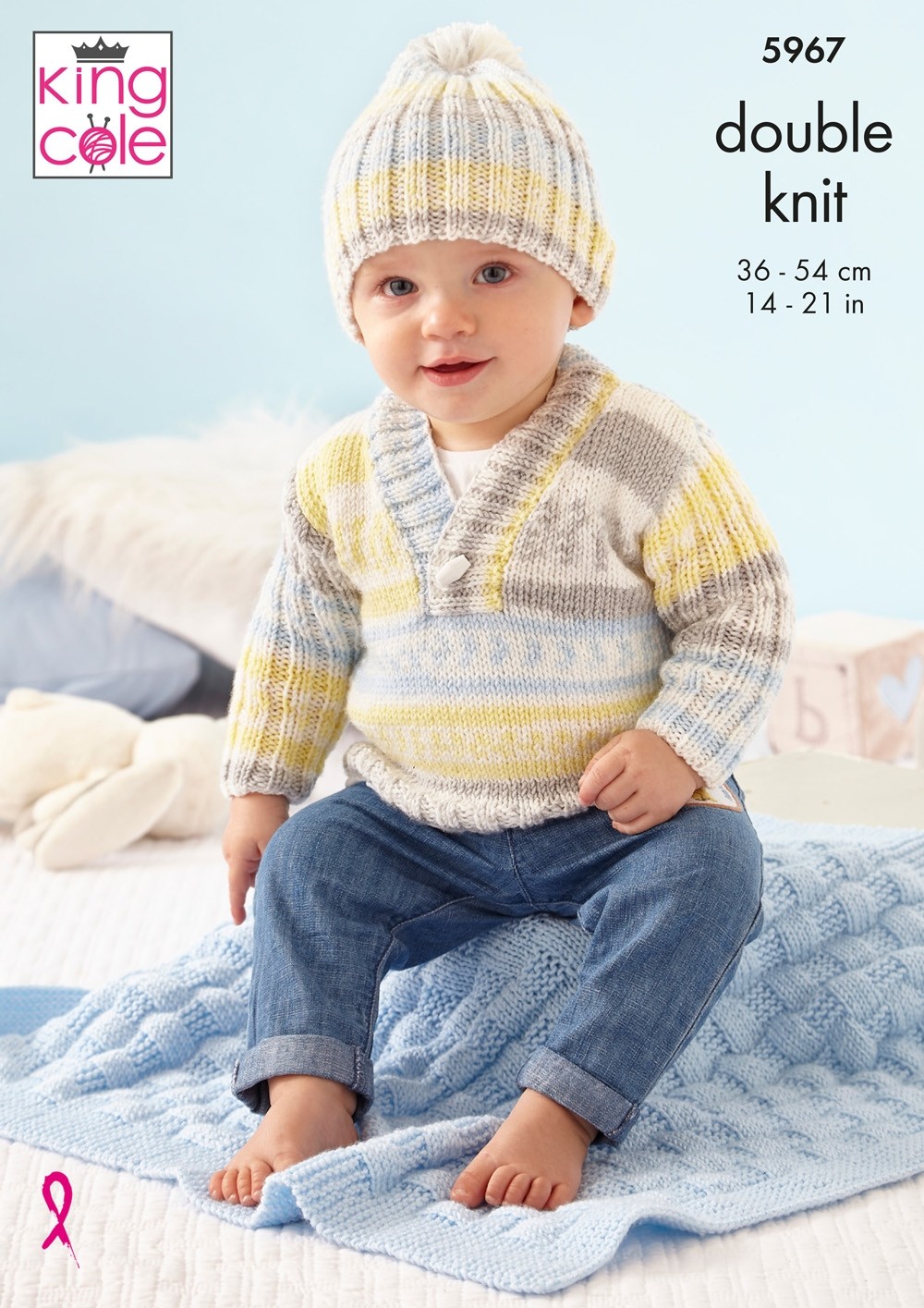 King Cole DK Baby Pattern Leaflet 5967 - King Cole | Craftee Cottage