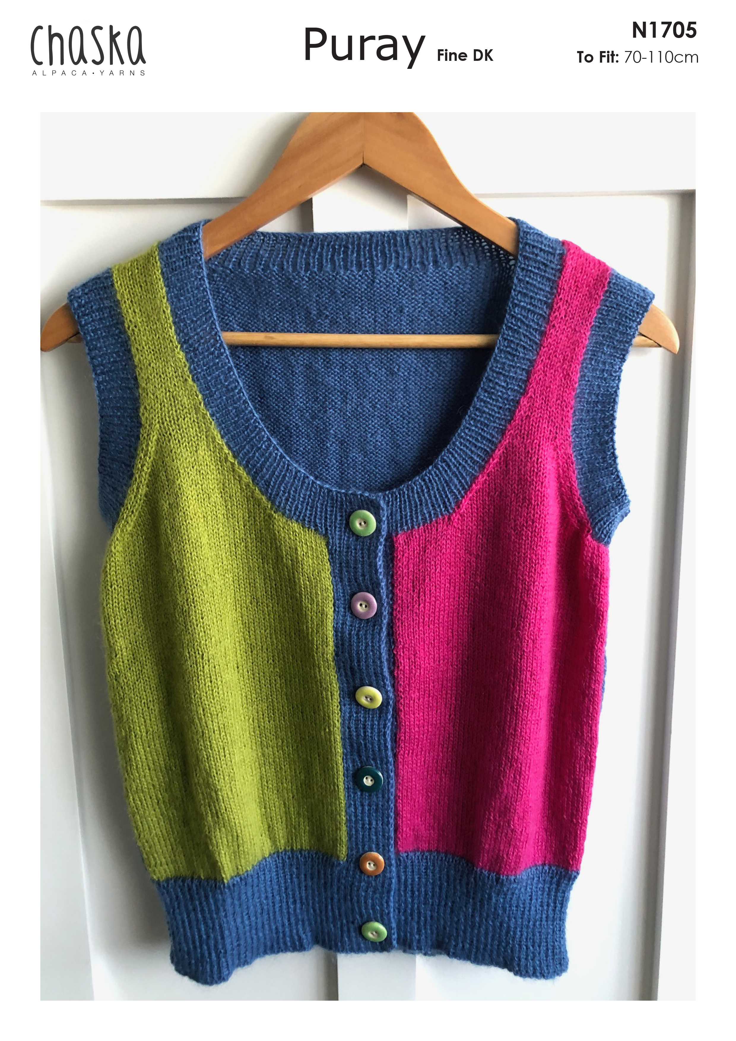 Naturally Chaska Puray dk leaflet N1705 - Chaska Yarns | Craftee Cottage