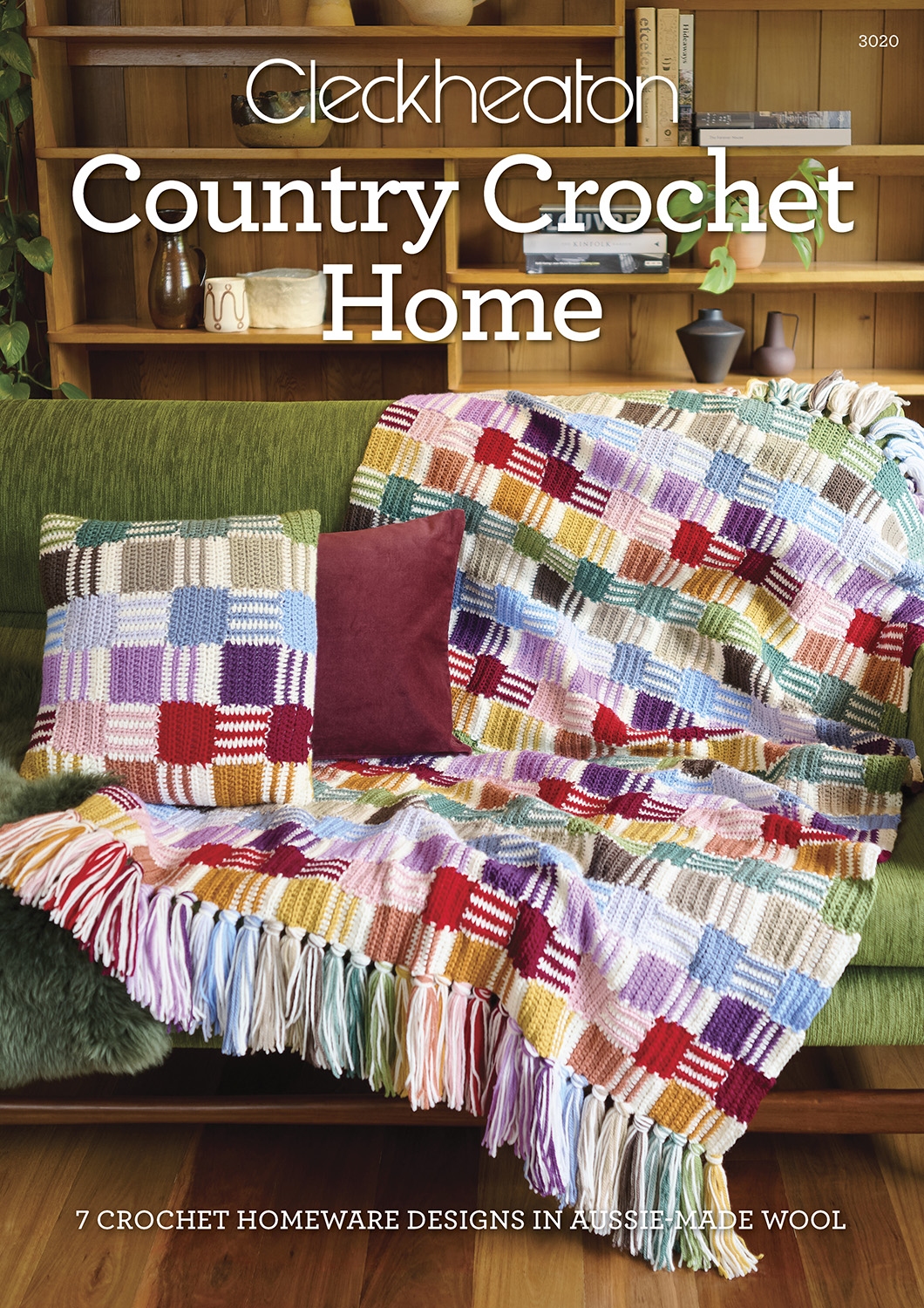 Cleckheaton Country Crochet Home Book 3020 - Cleckheaton | Craftee Cottage