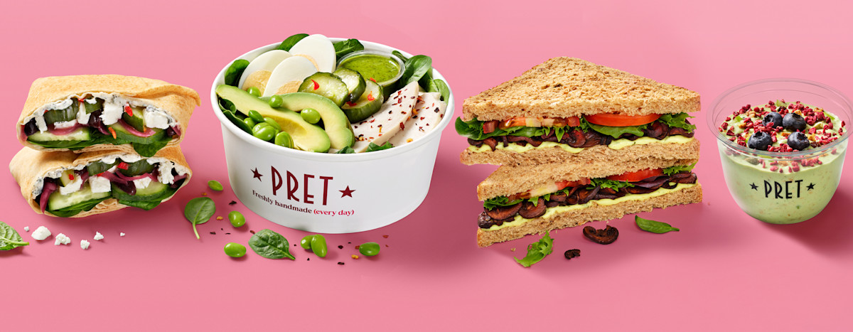Coffee, Fresh Sandwiches, Snacks & Drinks Menu | Pret A Manger | Pret A ...