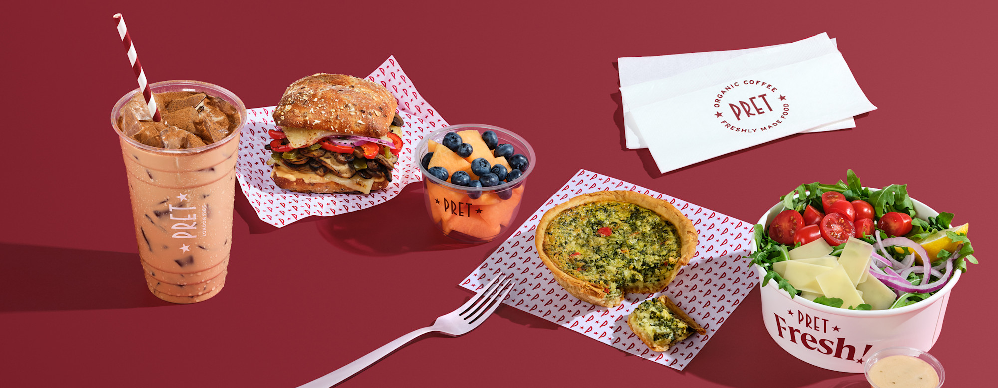 Freshly prepared food, organic coffee | Pret A Manger