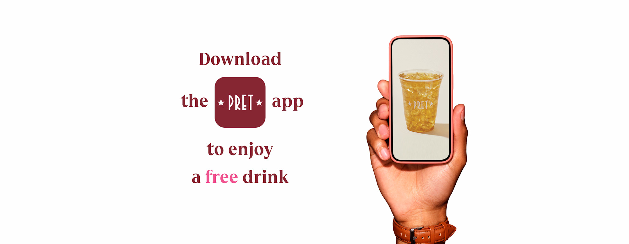 The Pret App | Download On iOS and Google Play Stores | Pret A Manger