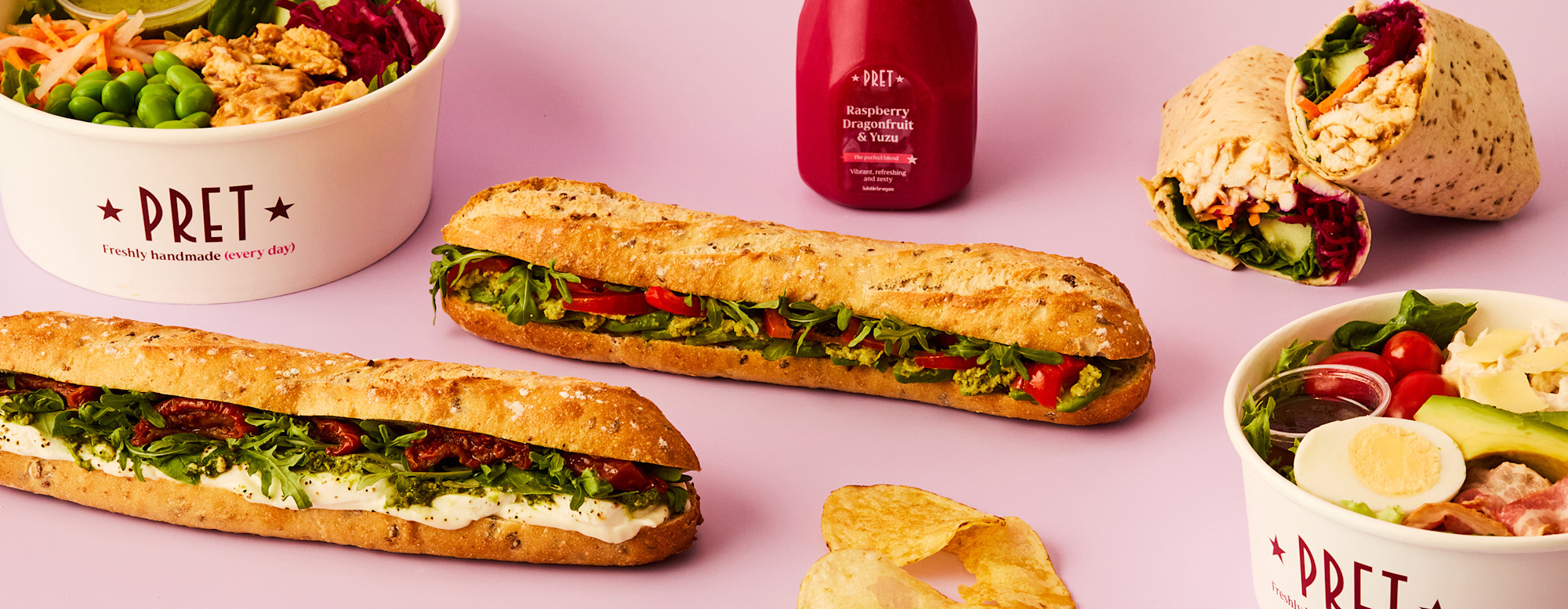 July Seasonal Menu | Pret A Manger
