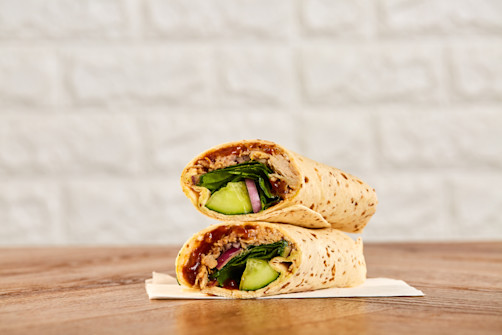 Hoisin Duck Salad Wrap | Pret A Manger