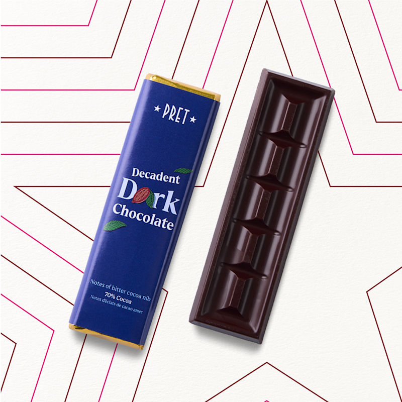 Chocolat noir 70% | Pret A Manger