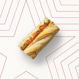 Smoked Salmon & Egg Mayo Breakfast Baguette | Pret A Manger