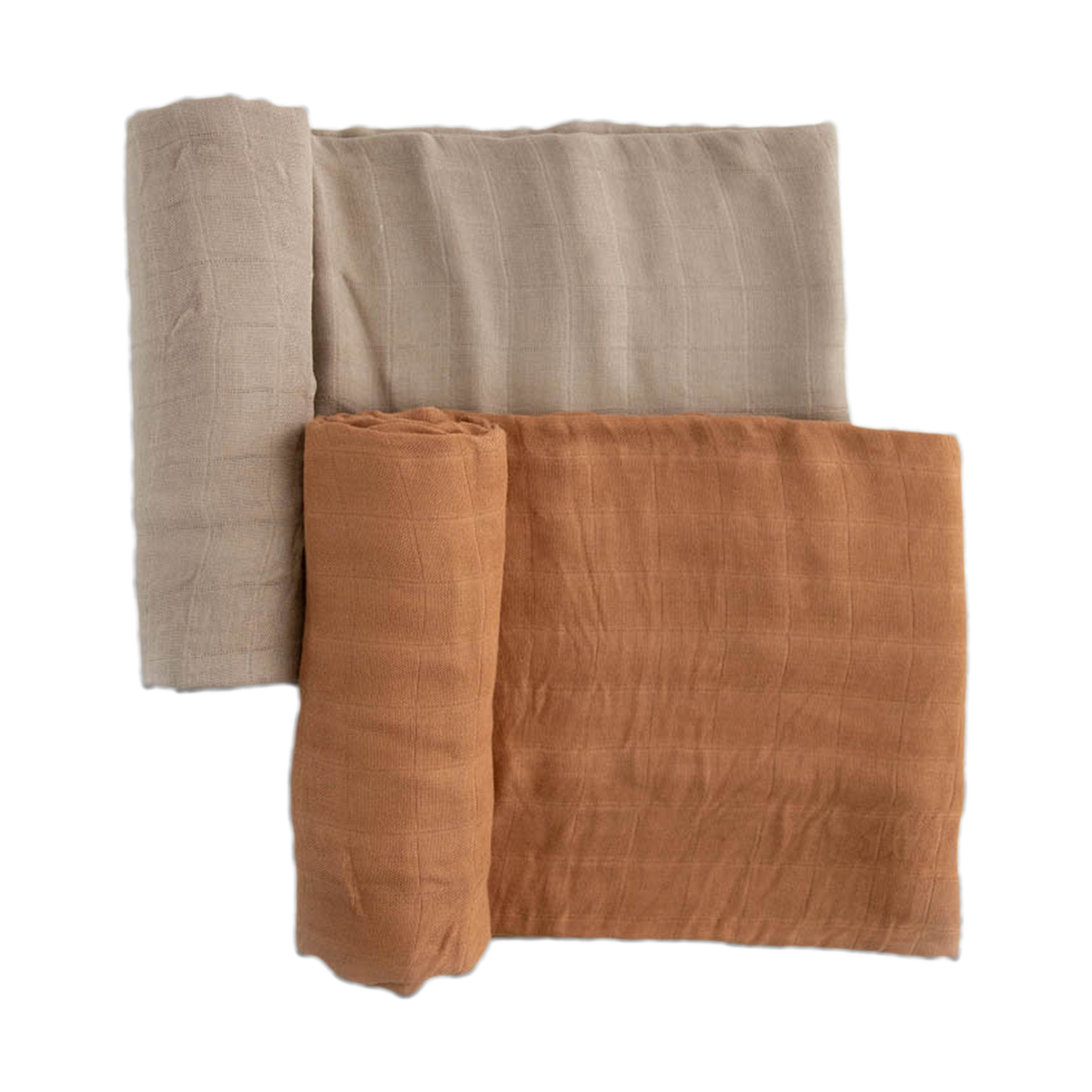 Levtex Baby Cloud Muslin Fitted Sheet Set of 2 - Cocoa/Beige | Babylist ...