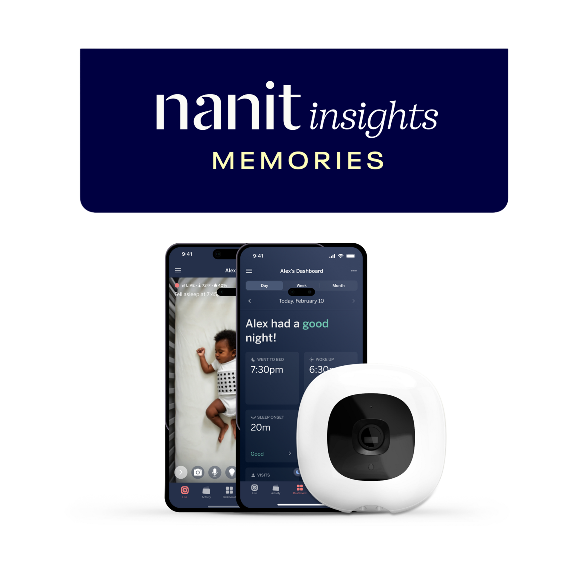 Nanit Nanit Insights - Memories 1 Year Subscription | Babylist Shop