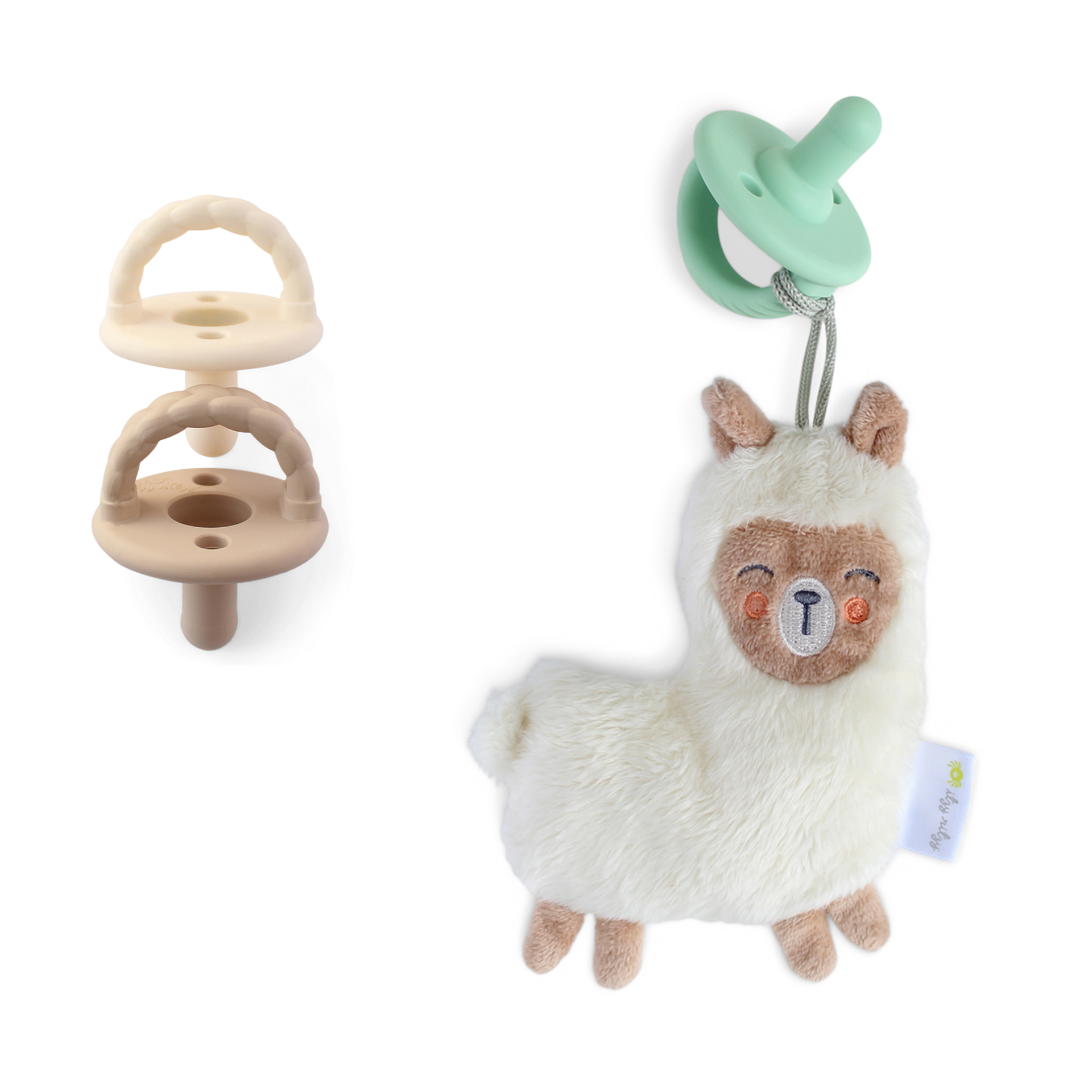 Itzy Ritzy Sweetie Pal & Pacifier Bundle (3 Pacifiers) - Llama ...