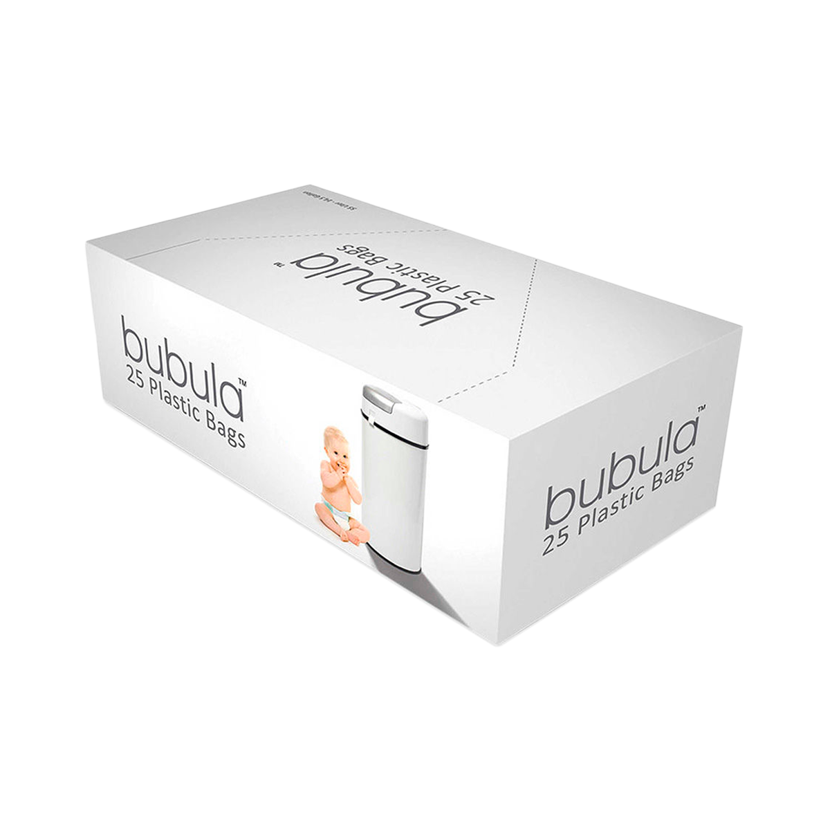 Bubula Diaper Pail Plastic Bags for Bubula (25 Count) | Babylist Shop