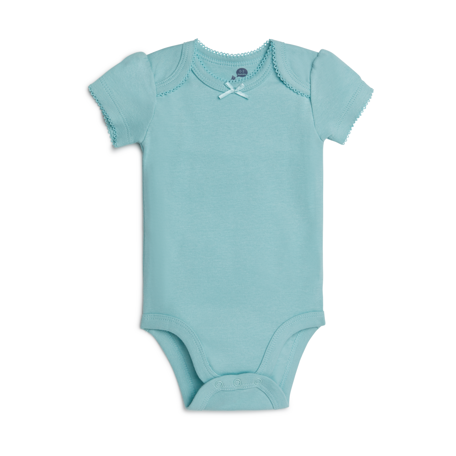 Small Story Short Sleeve Bodysuit Solid (5 Pack) - Pink Hues, 3-6 M ...