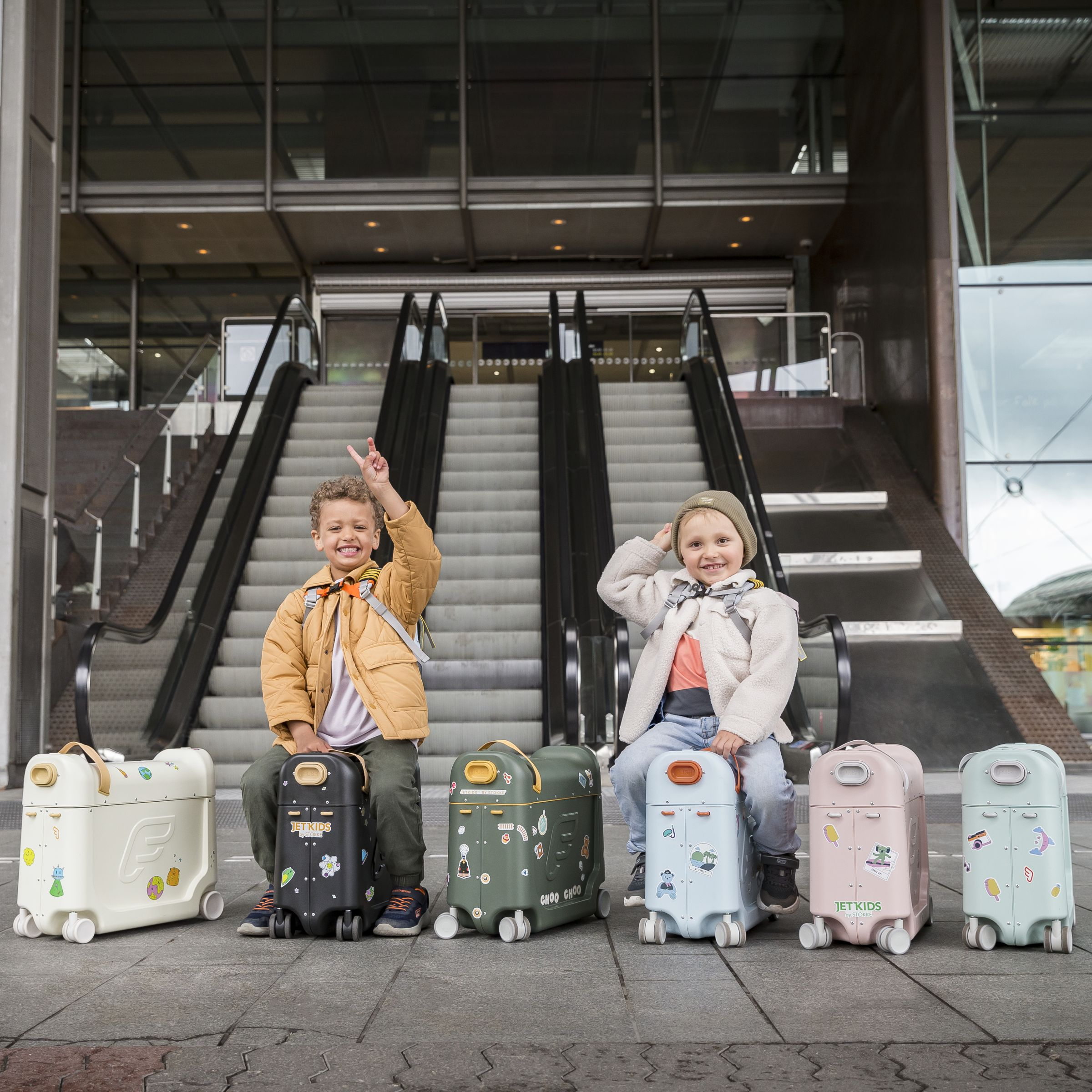 Stokke JetKids Travel Bundle - Pink/Pink | Babylist Shop