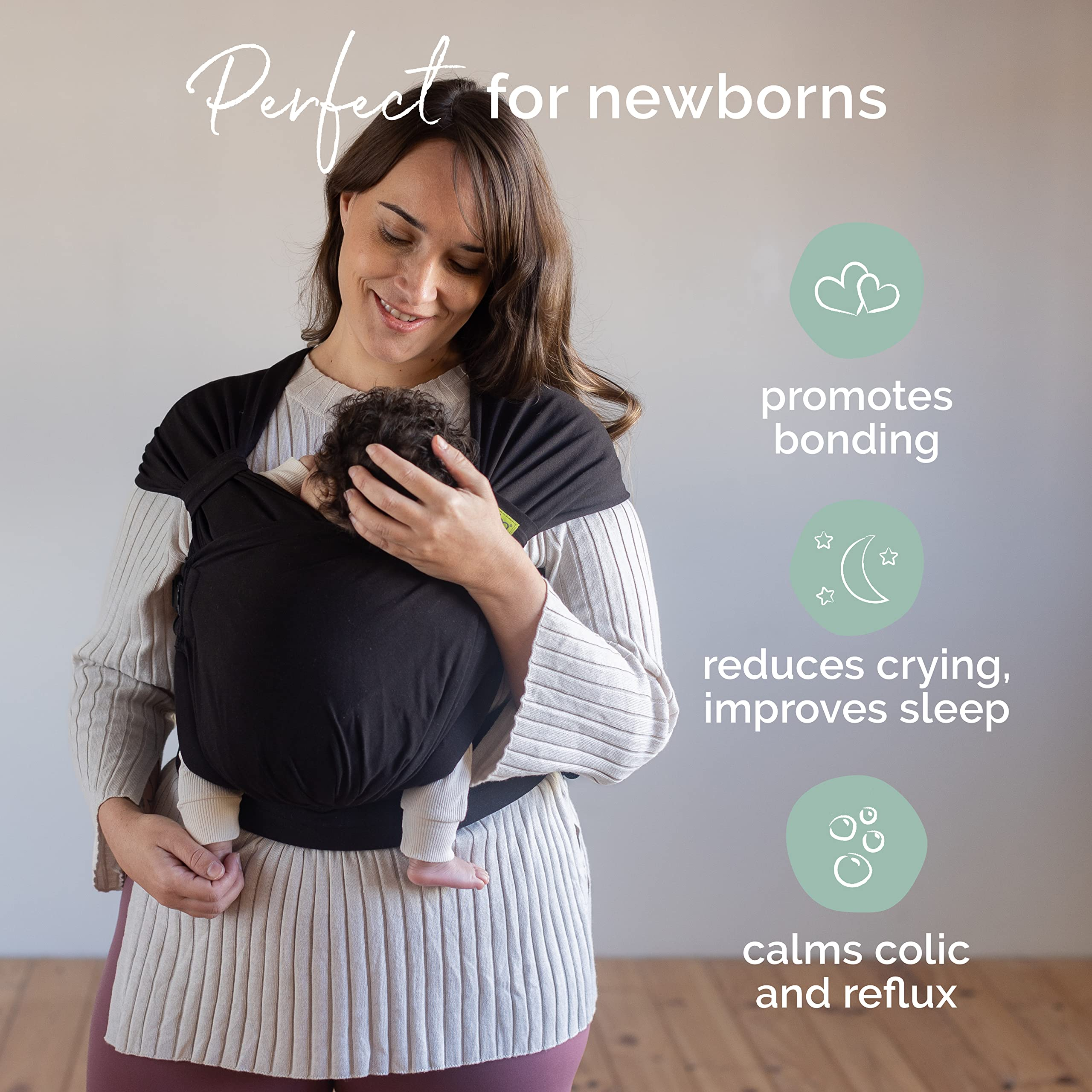 Boba Bliss Baby Carrier - Black | Babylist Shop