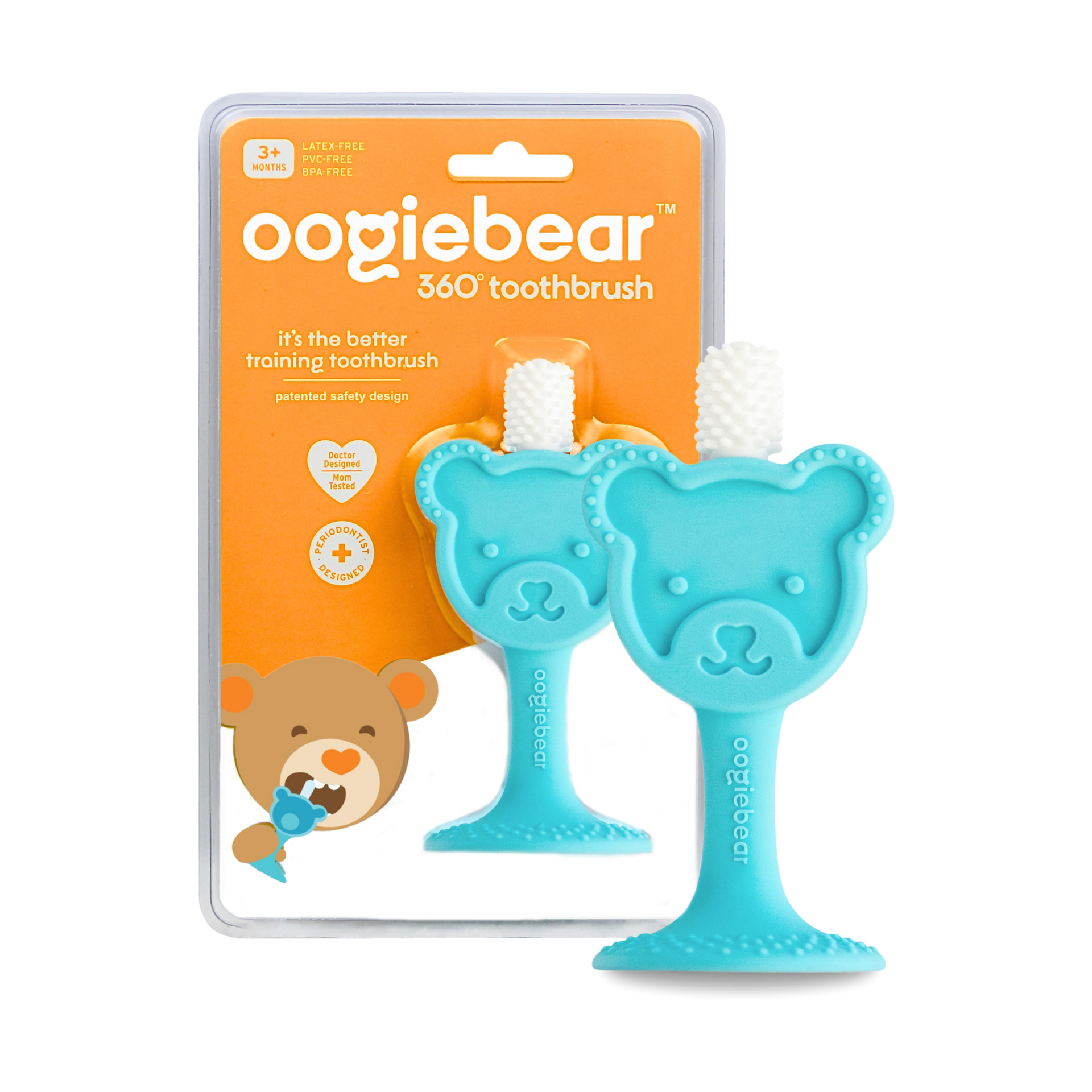 Oogiebear 360 Teething Toothbrush | Babylist Shop