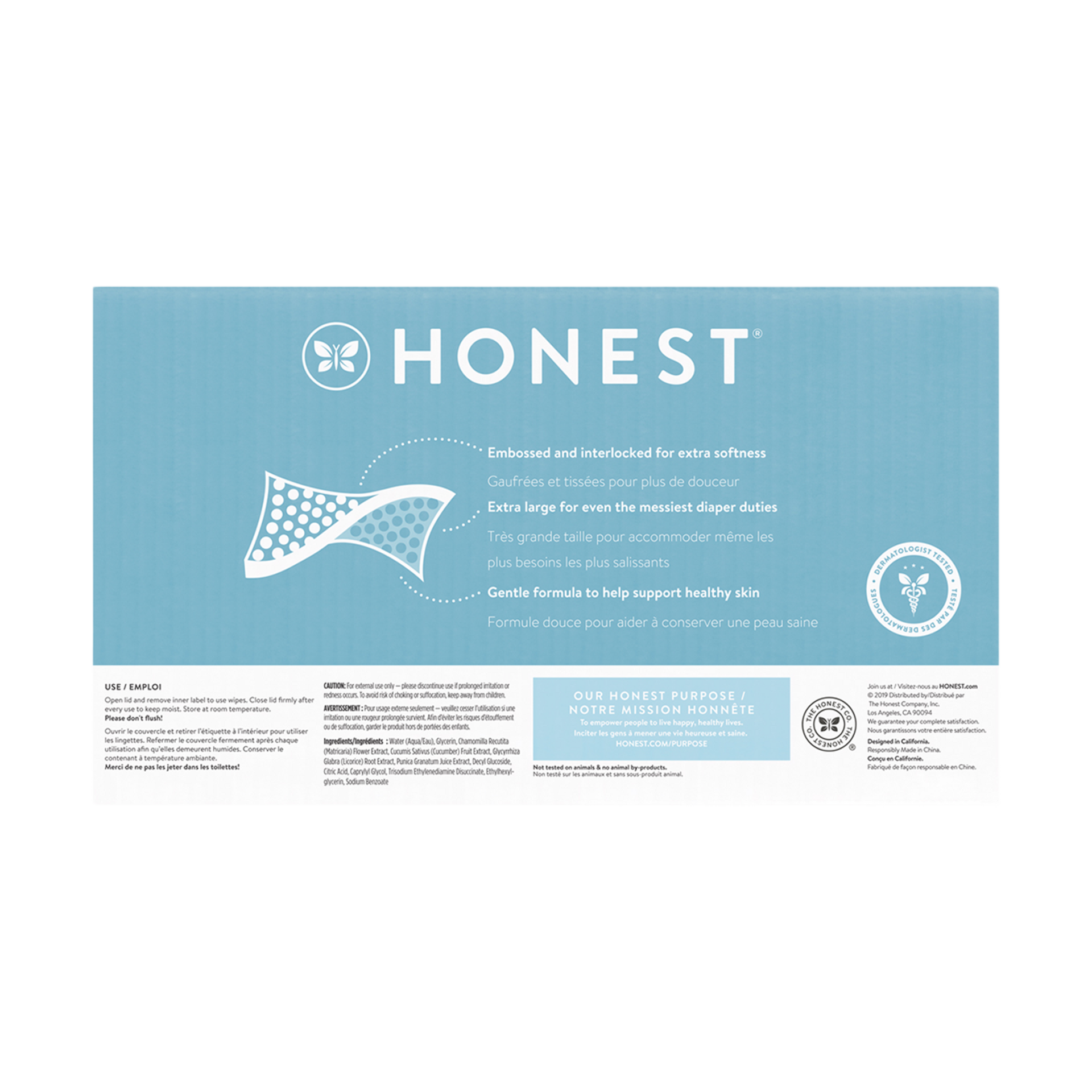The Honest Company Baby Wipes - Classic, 576 Count | Babylist Shop