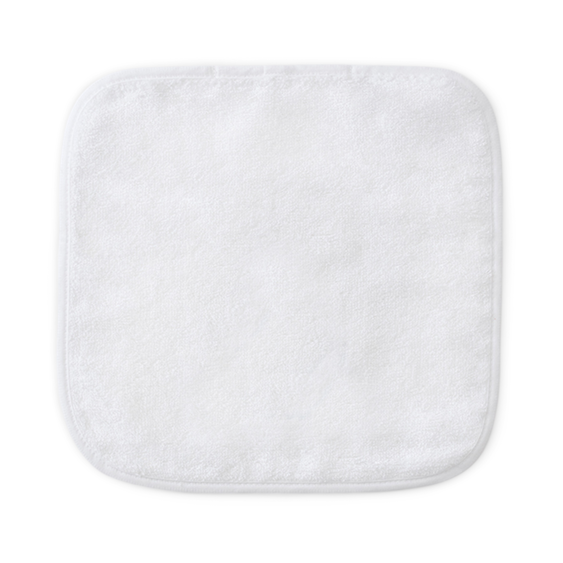 Weezie Pair of Baby Washcloths - White | Babylist Shop
