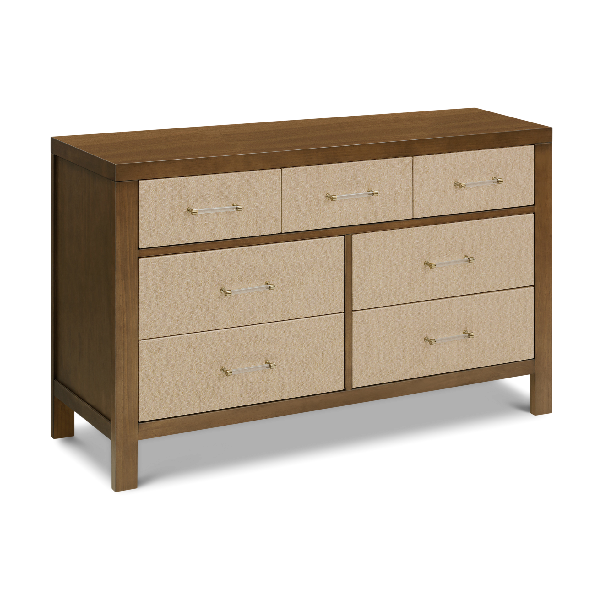 Namesake Eloise 7-Drawer Dresser - Natural Walnut & Performance Sand ...