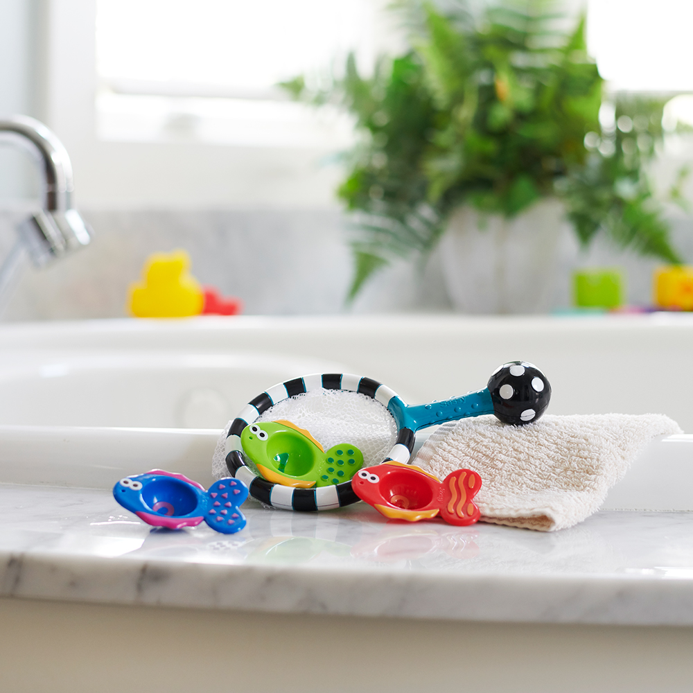 Sassy Catch & Count Net Bath Toy | Babylist Shop