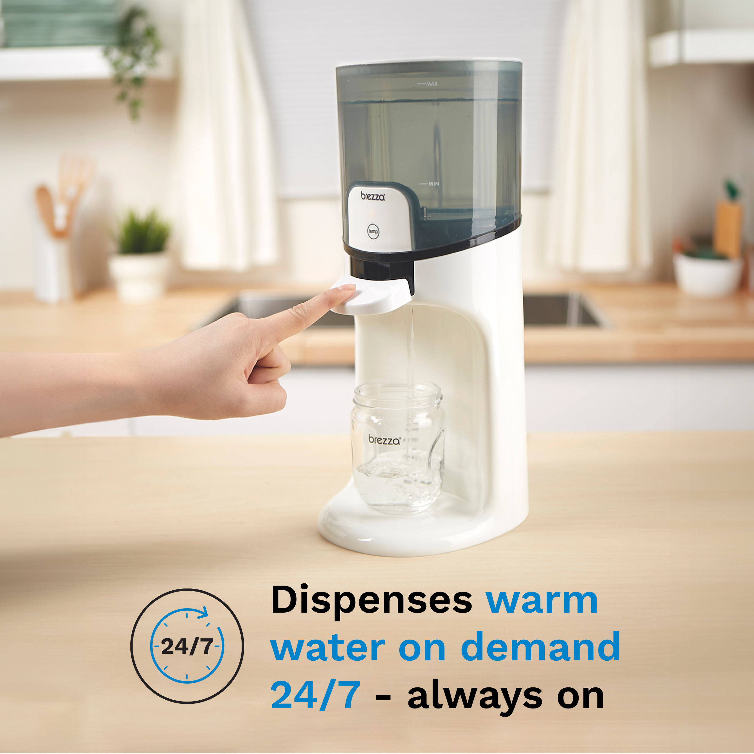 Baby Brezza Instant Warmer Warm Water Dispenser - White | Babylist Shop