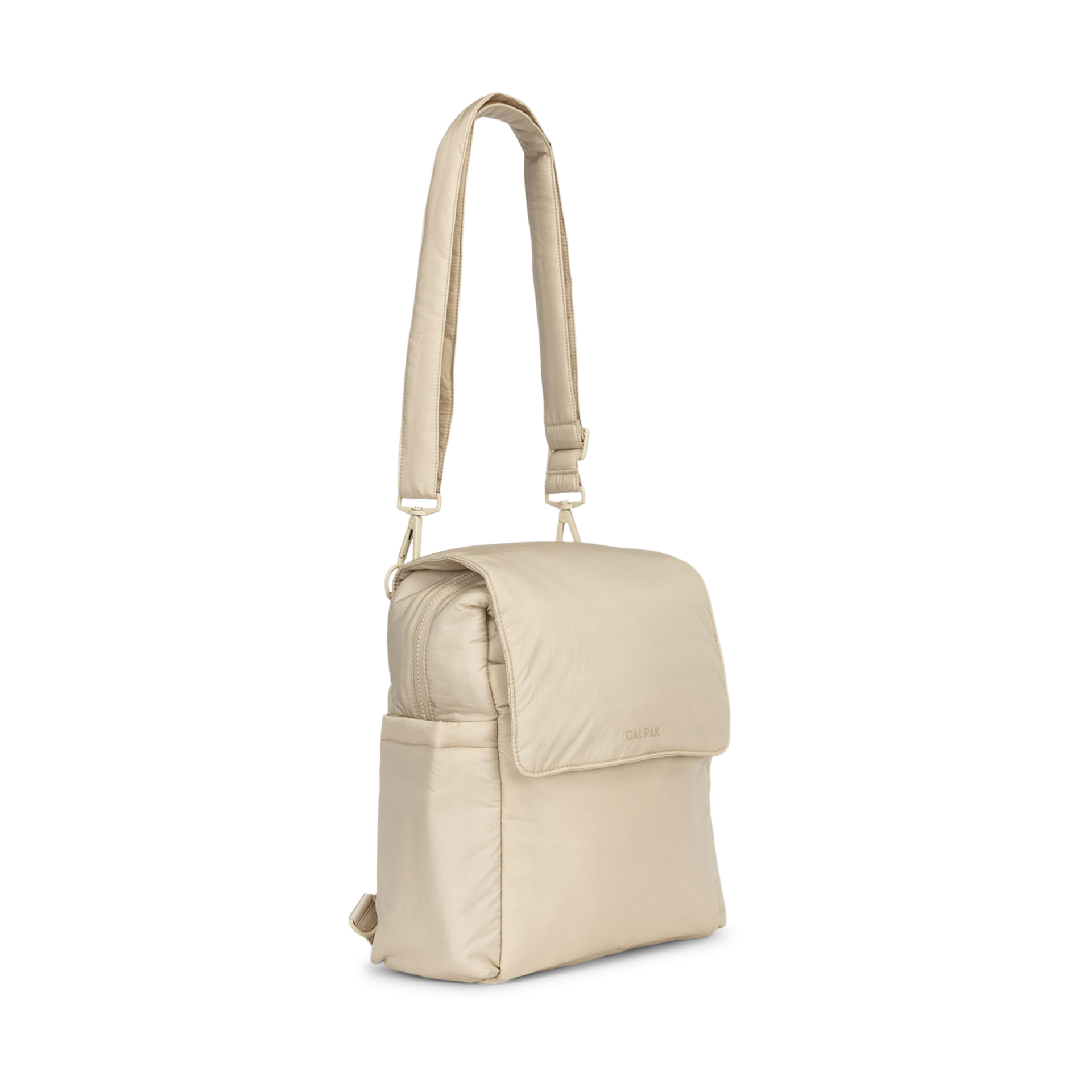 CALPAK Convertible Mini Diaper Backpack - Oatmeal | Babylist Shop