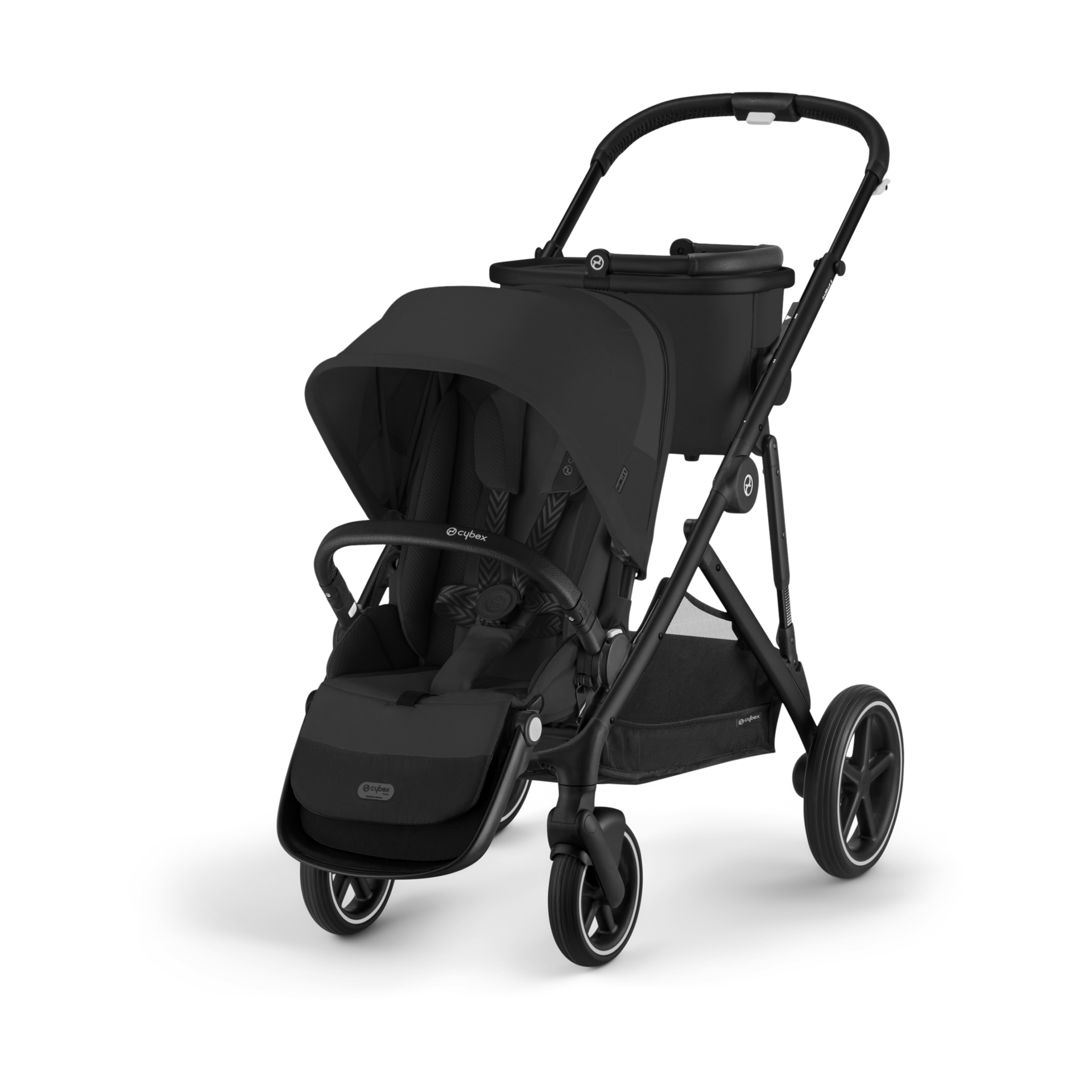 Cybex Gazelle S Stroller - Moon Black/Black Frame | Babylist Shop