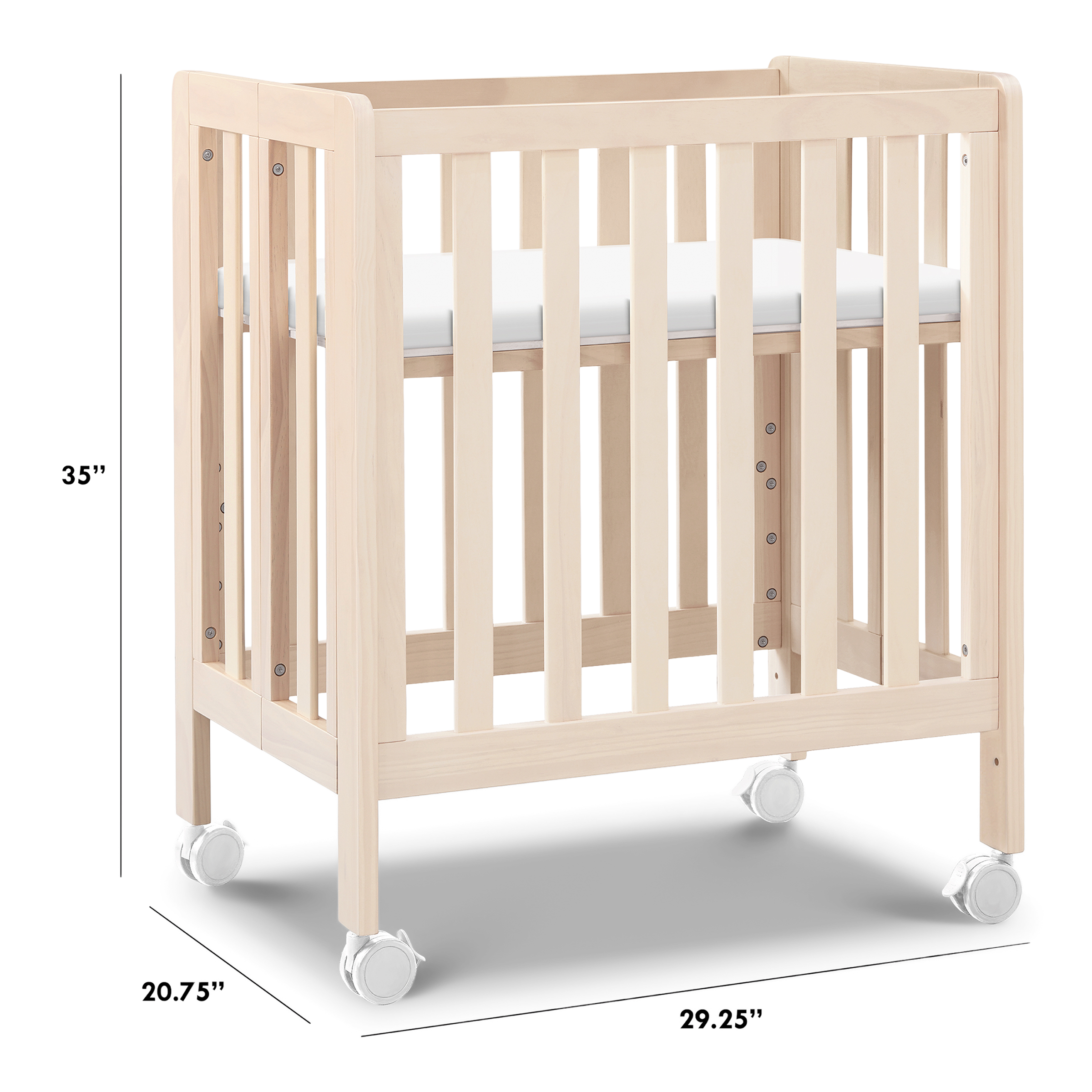 Carter's by daVinci Colby GROW 6-in-1 Convertible Bassinet to Crib ...