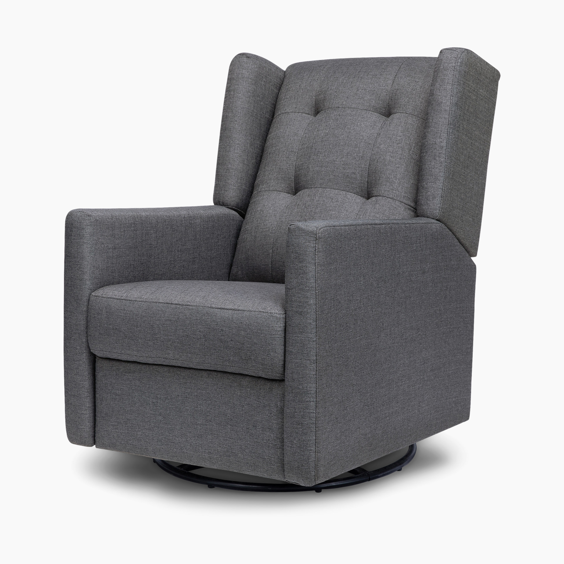daVinci Maddox Recliner and Swivel Glider Vegan Tan Leather Babylist Shop