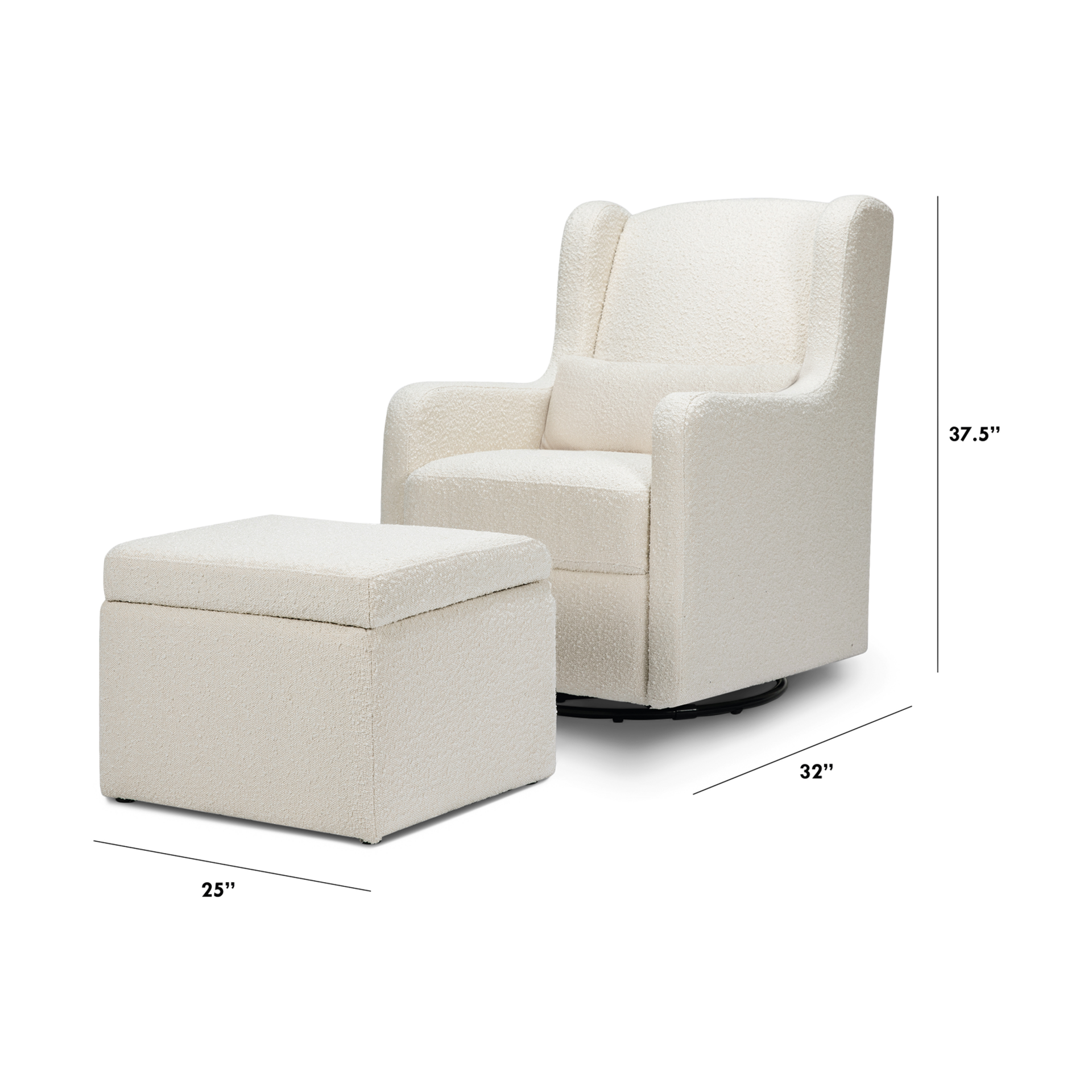Carter S By Davinci Adrian Swivel Glider