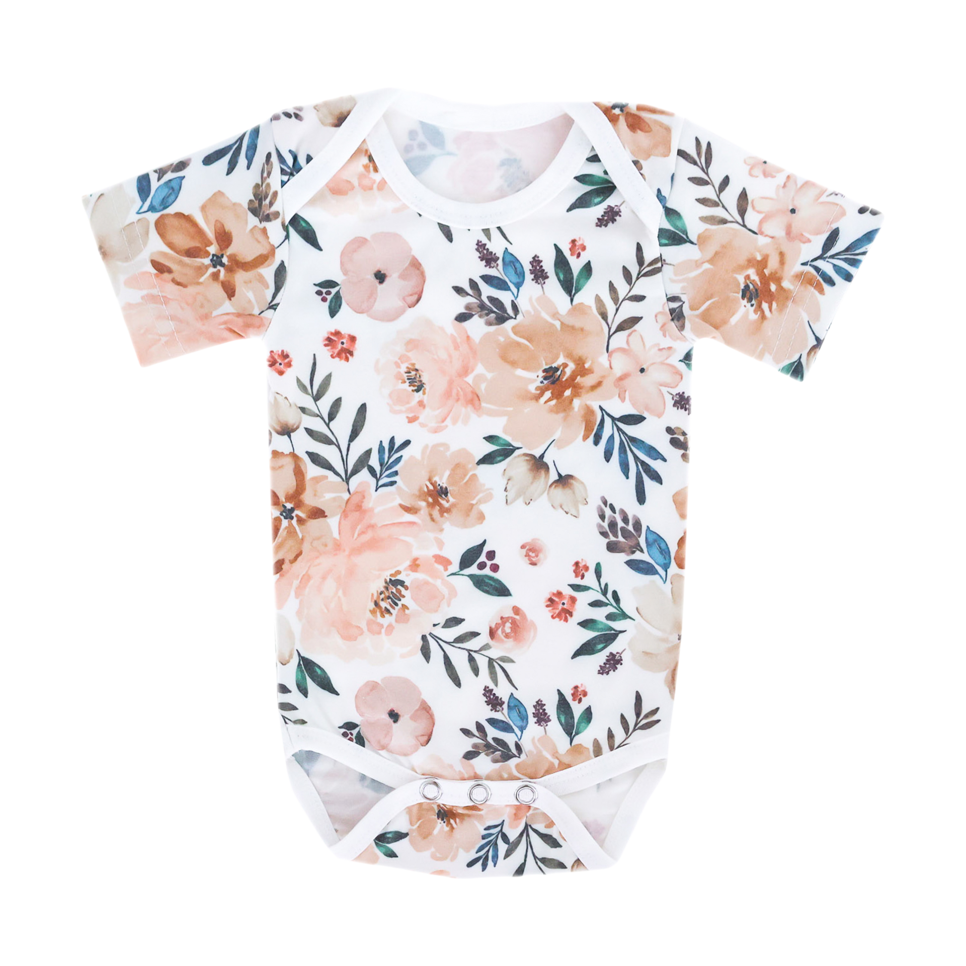Copper Pearl Printed Short Sleeve Bodysuit - Autumn, Newborn | Babylist ...
