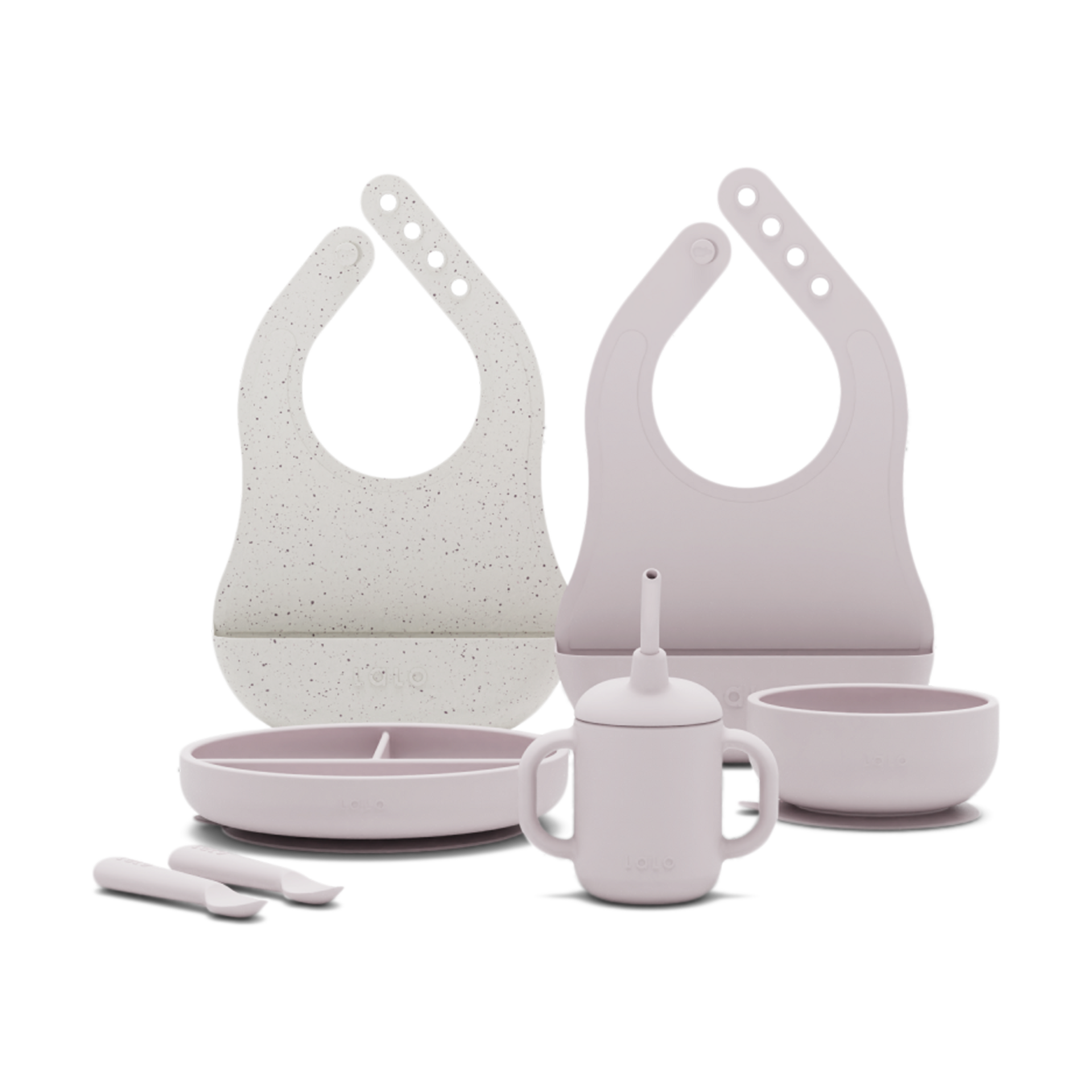 Lalo First Bites Full Kit - Lavender | Babylist Shop